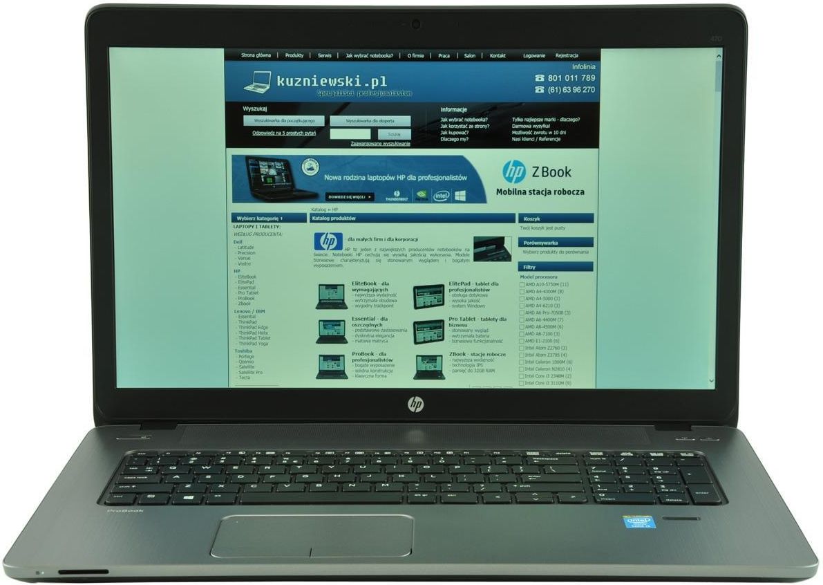 Laptop HP 470 G2 (L7Z56EA) - Opinie i ceny na Ceneo.pl