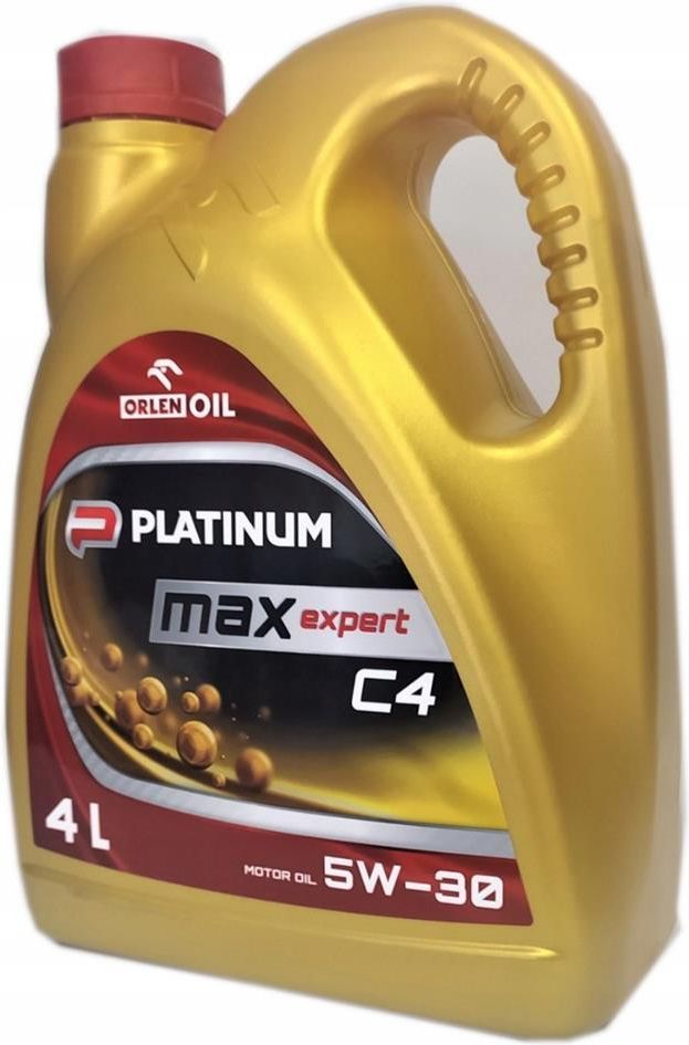 Olej silnikowy Platinum MAX EXPERT C4 5W/30 4L - Opinie i ceny na Ceneo.pl