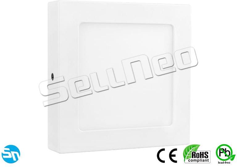 MAX LED Oprawa natynkowa downlight 230V 18W kwadratowa – biała ...