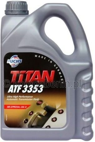 Olej przekładniowy FUCHS Titan ATF 3353 4L - Opinie i ceny na Ceneo.pl