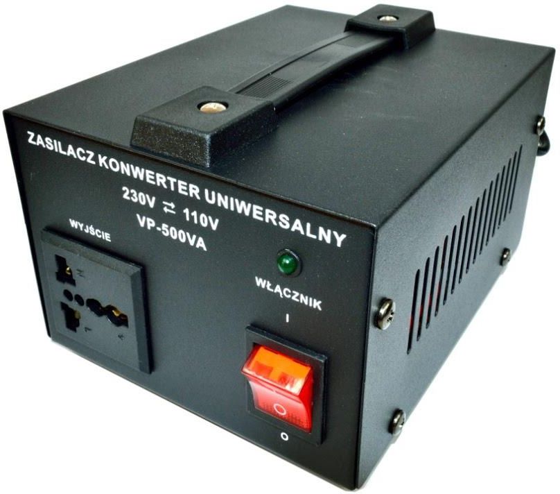 Przetwornica napięcia Volt konwerter napięcia 500VA 110V 230V VP-500 - Opinie i ceny na Ceneo.pl