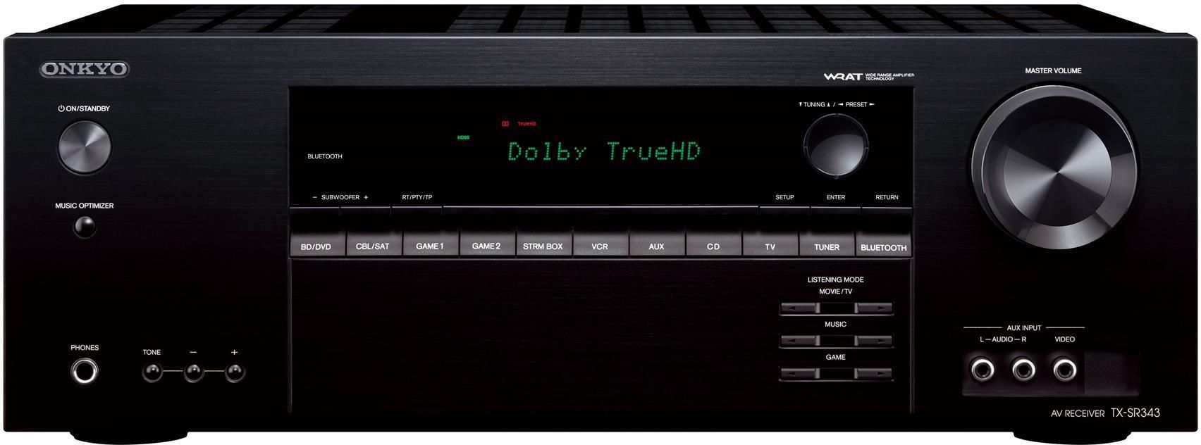 Amplituner Onkyo TX-SR343 czarny - Opinie i ceny na Ceneo.pl