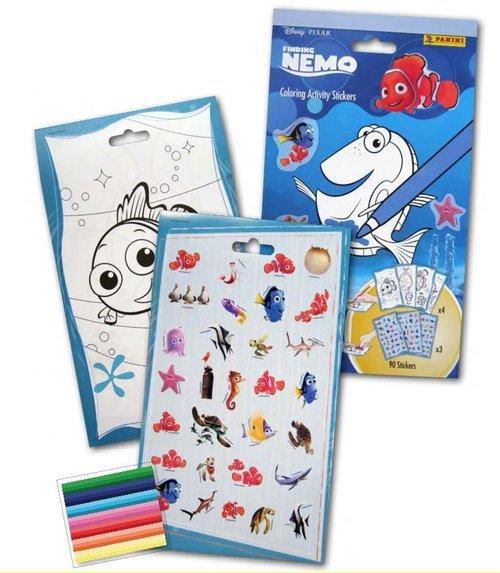 Panini Naklejki Coloring Activity Stickers Nemo - Ceny i opinie - Ceneo.pl