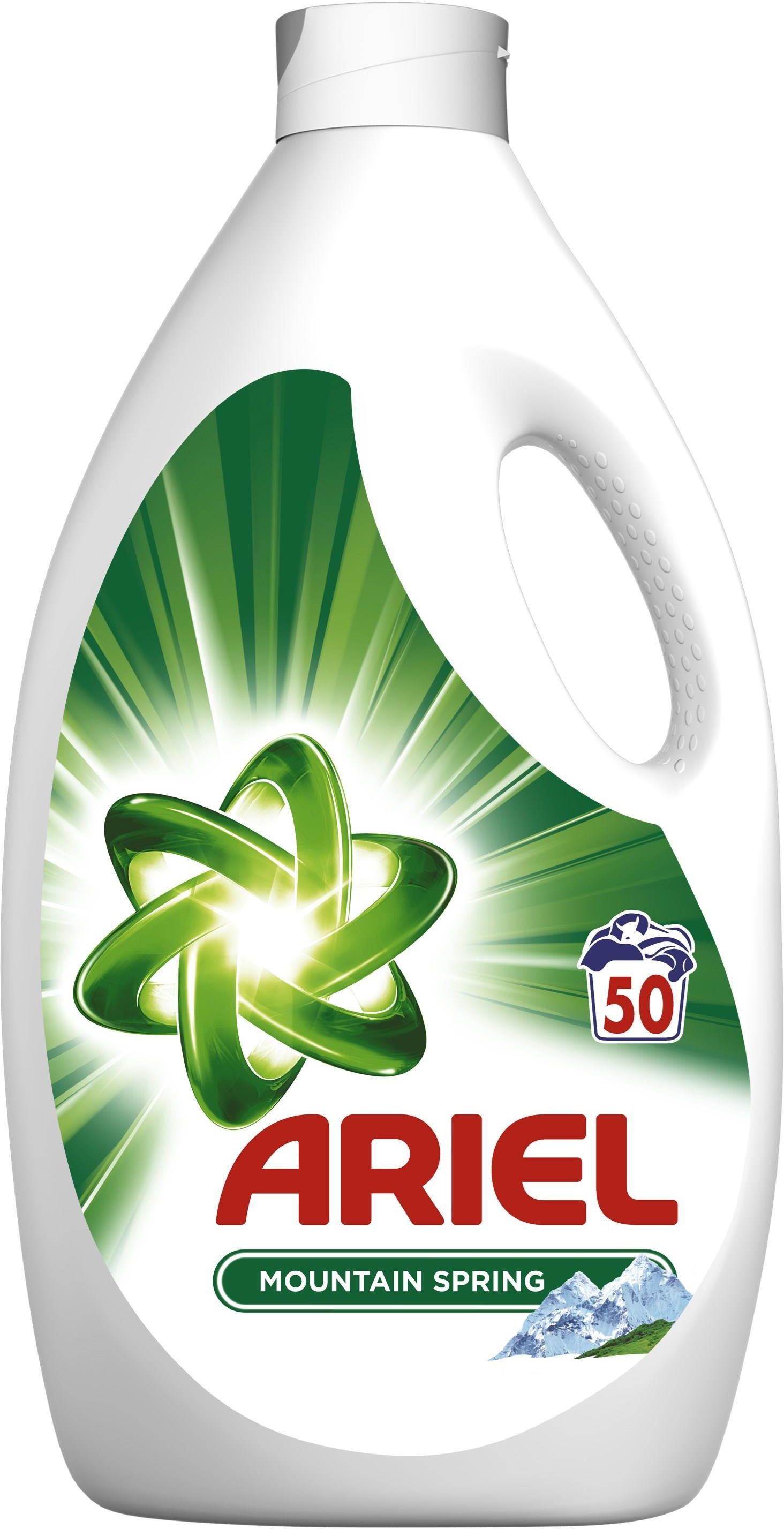 Ariel Mountain Spring Płyn do prania 3,25L 50 prań - Opinie i ...