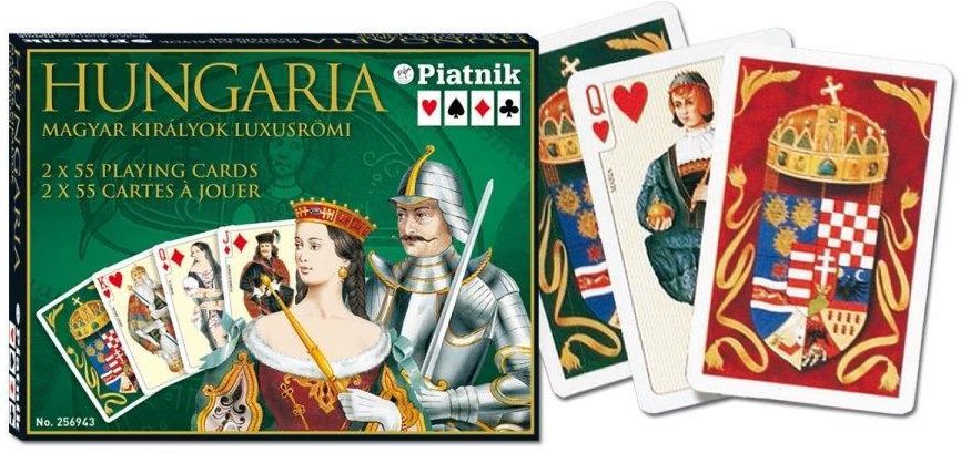 Karty do gry Piatnik 2 talie, Węgry - Ceny i opinie - Ceneo.pl