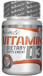 Biotech Vitamin D3 60 Tab - Opinie i ceny na Ceneo.pl