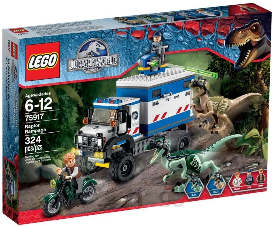 Klocki Lego Jurassic World Szaleństwo raptora 75917 - Ceny i opinie ...