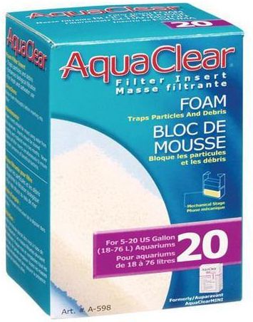 Hagen Aquaclear Mini 20 Wkład Do Filtra Gąbka - Ceny i opinie - Ceneo.pl