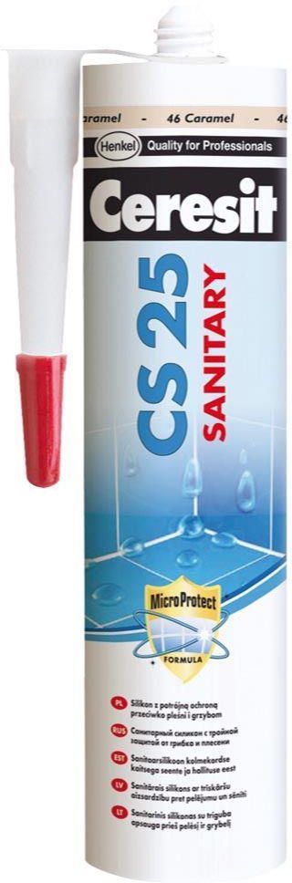 Ceresit Silikon sanitarny CS 25 mint 280ml - Opinie i ceny na Ceneo.pl