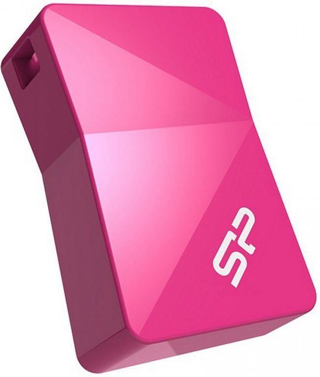 Pendrive Silicon Power 16gb Flash Drive Touch T08 Pink ...