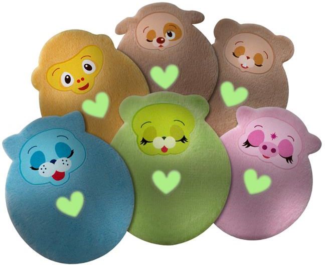 Dorsim Pluszowe Plastry Trostisie Świecące W Ciemności 12 Sztuk ...