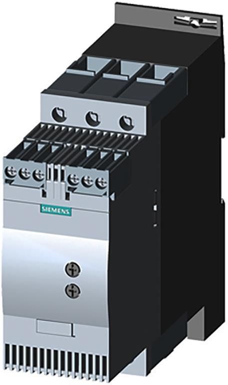 Siemens Softstart 3-fazowy 200-480v ac 63a 30kw/400v 24v ac/dc s2 ip00 ...