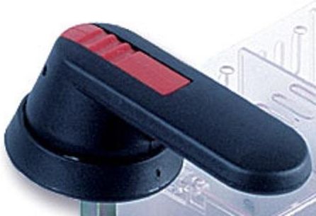 Apator Napęd drzwiowy z blokadą czarny do rozłączników ra 160/250 rab ...