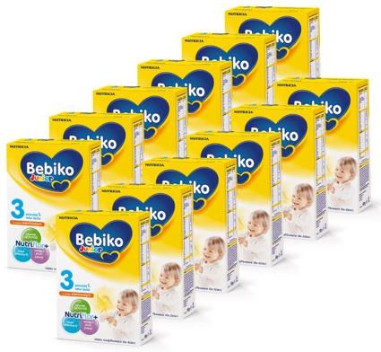 Bebiko Junior 4 Nutriflor+ 12X350G - Ceny i opinie - Ceneo.pl