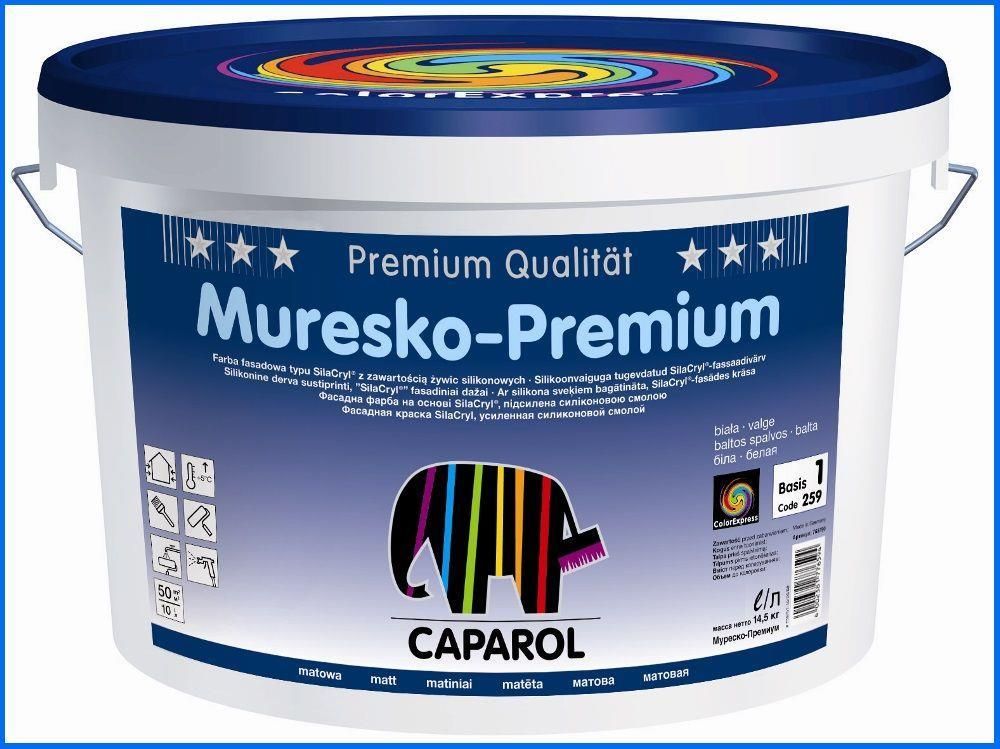 Farba Caparol Najwyższej Jakości Muresko-premium B1 5l - Opinie i ceny na Ceneo.pl