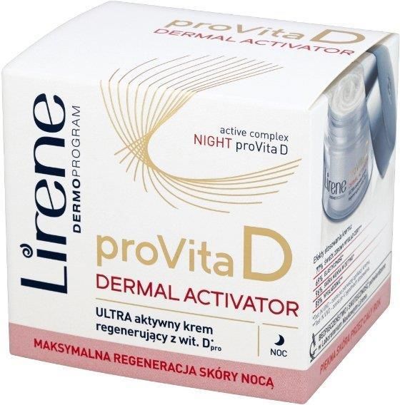 Krem Lirene ProVita D Regenerujący na noc 50ml - Opinie i ceny na Ceneo.pl
