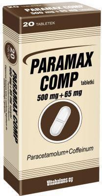 Leki przeciwbólowe Paramax Comp Tabletki 500 Mg+65 Mg 20 Tabl. - Opinie ...