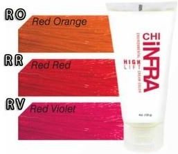 Chi Infra High Lift Red Farba Do Włosów Mocno Rozjaśniająca 6 Poziomów ...