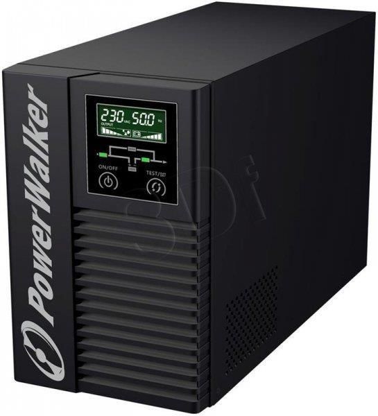 Zasilacz UPS Power Walker UPS On-Line 2000VA (VFI 2000T/E LCD) - Opinie ...