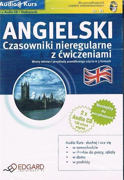 Audio Kurs - Angielski Czasowniki nieregularne z ćwiczeniami - Ceny i opinie - Ceneo.pl