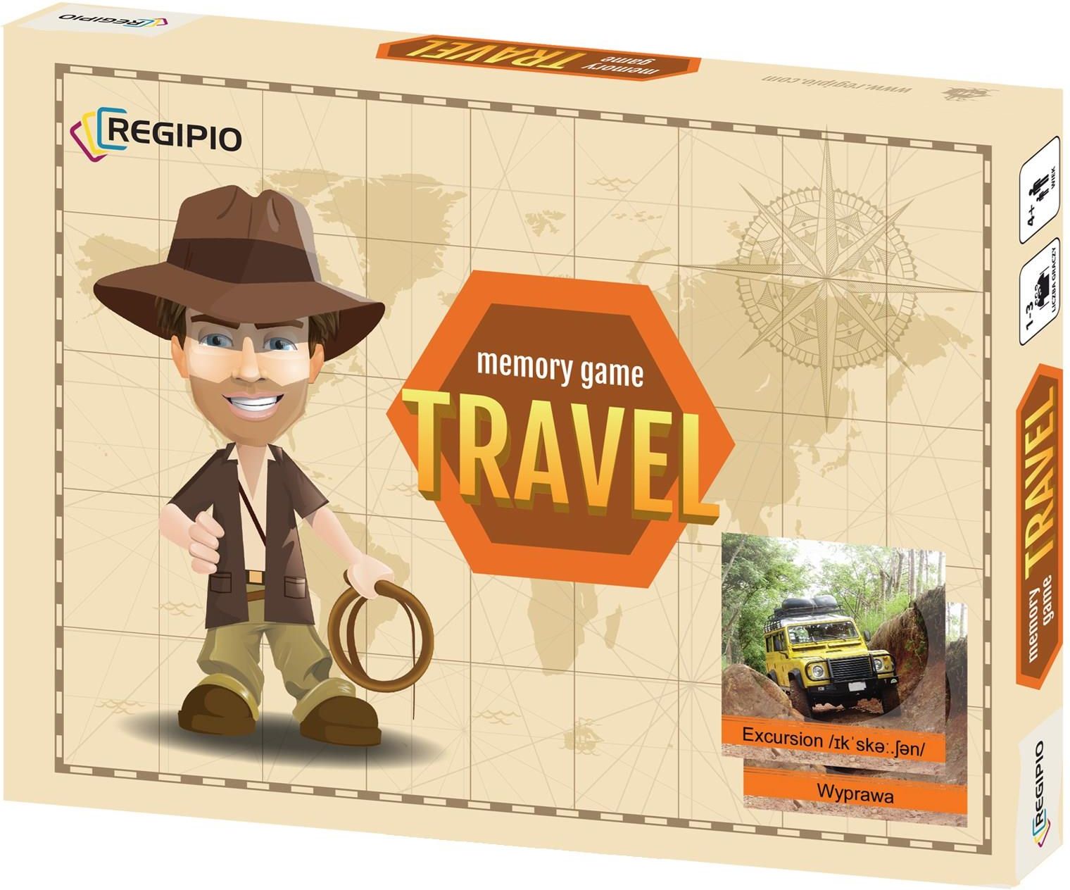 Regipio Memory Game - Travel - Gra dla dziecka - Ceny i opinie - Ceneo.pl