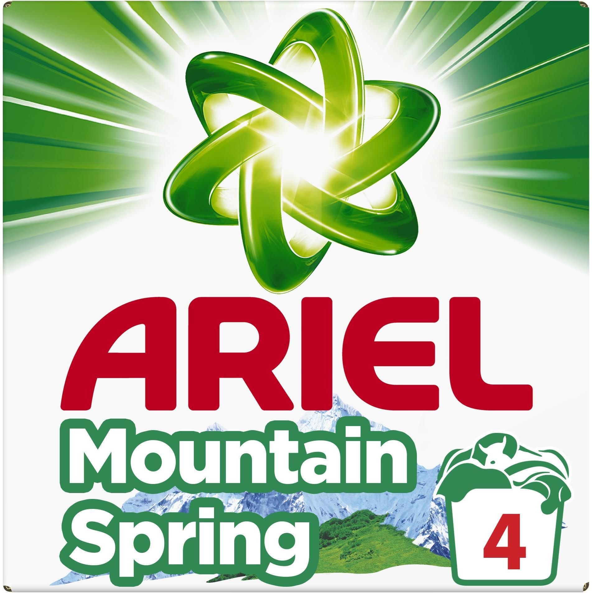 Ariel Mountain Spring Proszek do prania 300 g, 4 prania - Opinie i ...