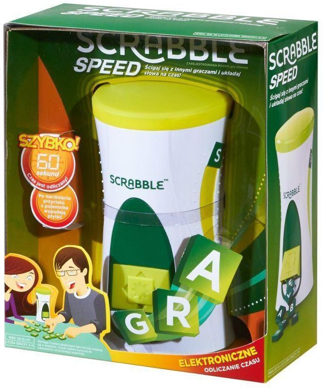 Mattel Gra Słowna Scrabble Speed Cdy59 - Ceny i opinie - Ceneo.pl