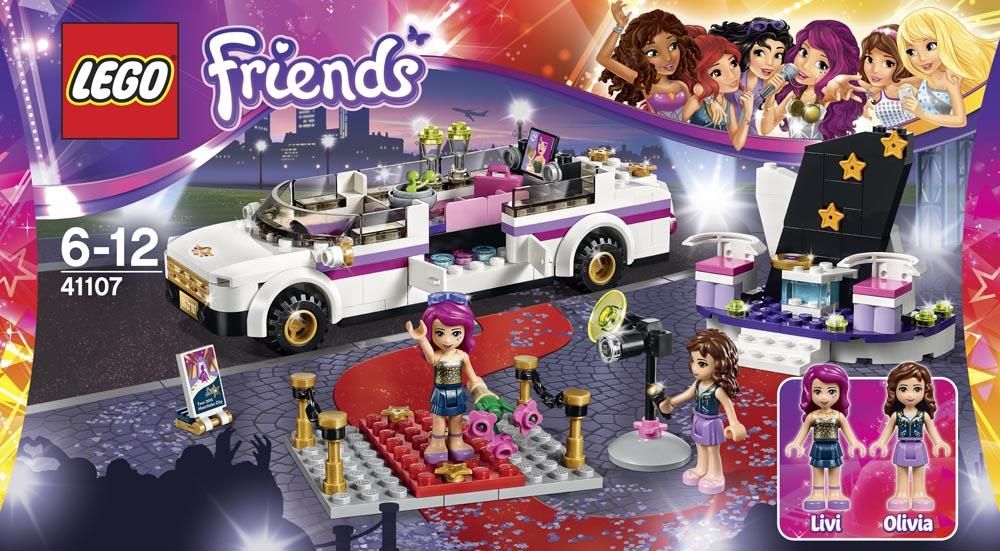 LEGO Friends 41107 Limuzyna Gwiazdy Pop - Ceny i opinie - Ceneo.pl