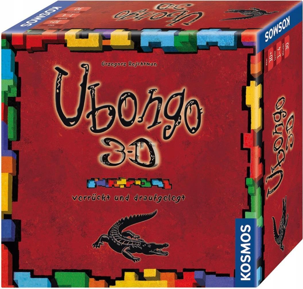 Spiel Ubongo 3-D (Gra w Niemieckiej Wersji Językowej) - Gra dla dziecka ...