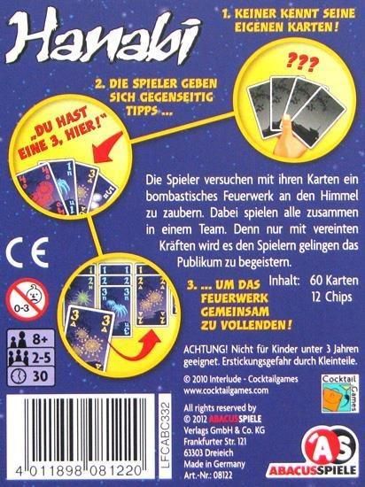 Hanabi (edycja niemiecka) - Gra planszowa. Ceny i opinie - Ceneo.pl