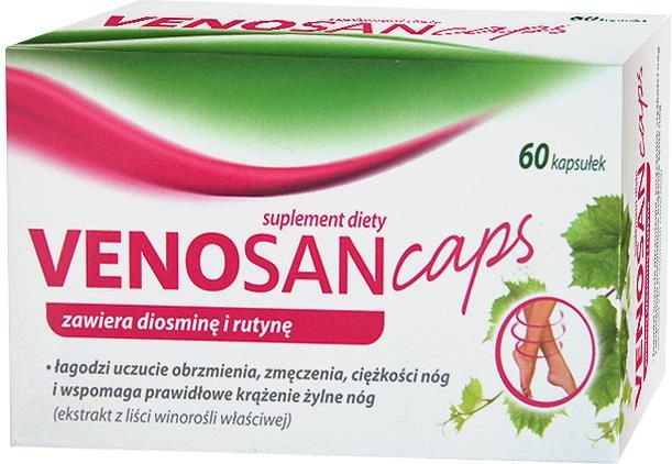 Venosan Caps 0,85 G 60 Kaps. - Opinie i ceny na Ceneo.pl