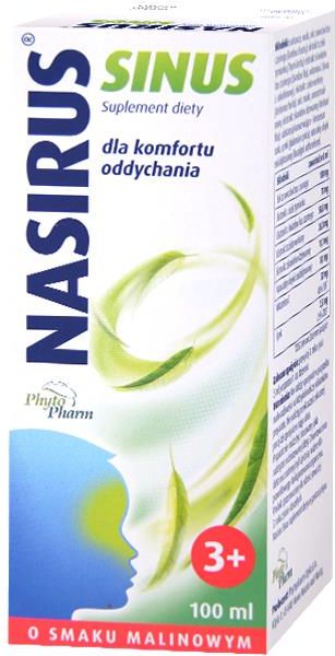 Nasirus Sinus Płyn 100 Ml - Opinie i ceny na Ceneo.pl