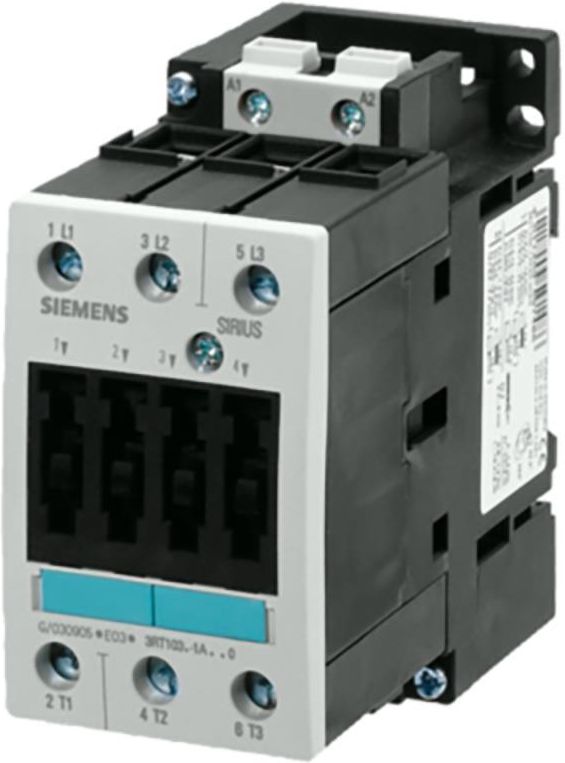 Bezpiecznik Siemens Stycznik mocy 40a 3p 18.5kw 110V ac s2 IP00 112/55 ...