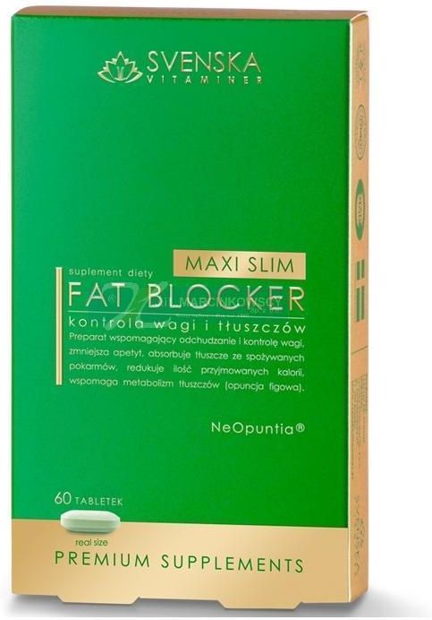 Maxi Slim Fat Blocker 0,5G 60 Tab. - Opinie i ceny na Ceneo.pl