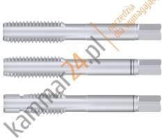 Fanar Komplet gwintowników DIN-352/3-P M6 6HX HSSE INOX - Opinie i ceny na Ceneo.pl