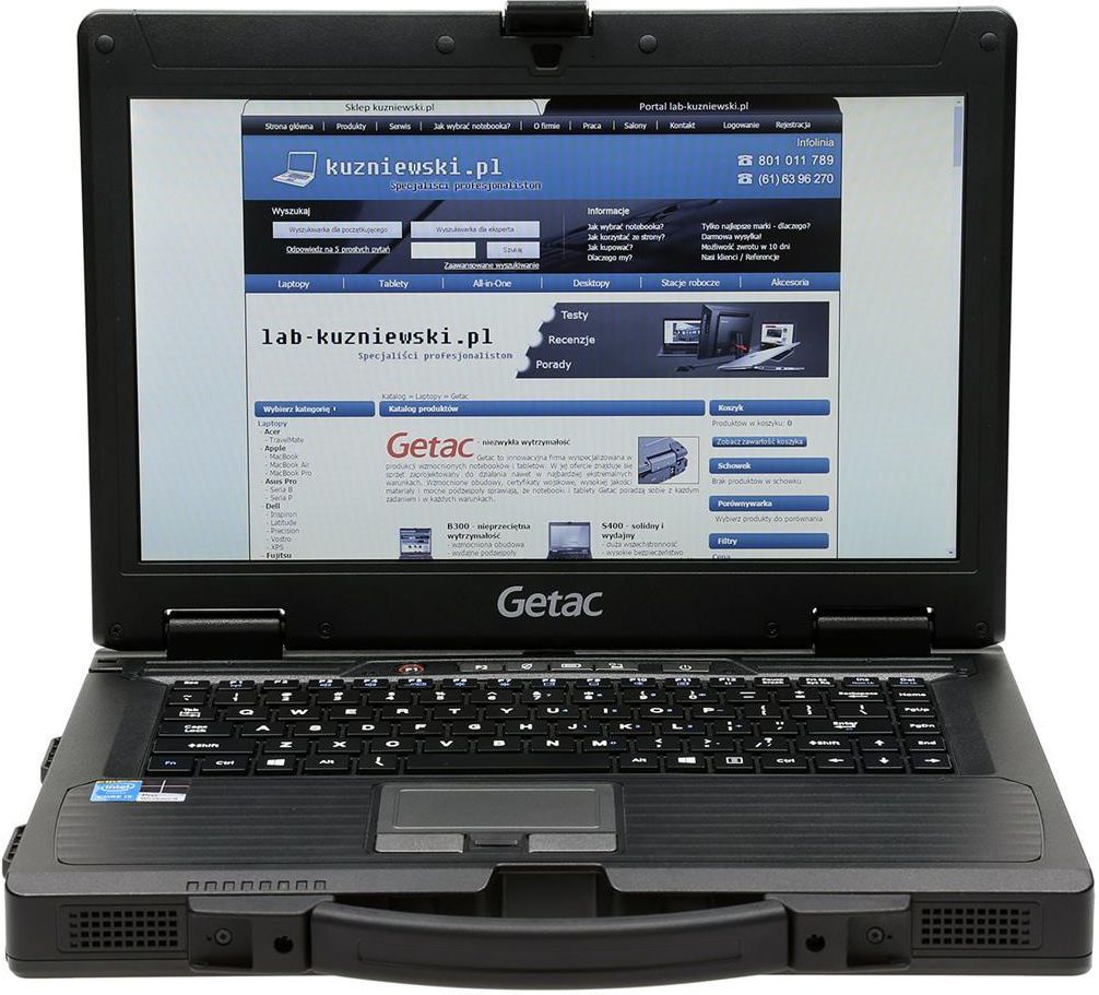 Laptop Getac S400-G3-Basic - Opinie i ceny na Ceneo.pl
