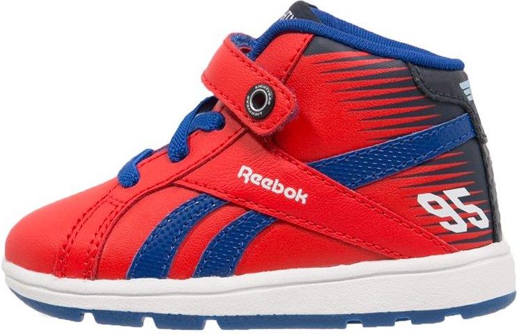 Reebok CARS COURT MID Tenisówki i Trampki wysokie red/indigo/white ...