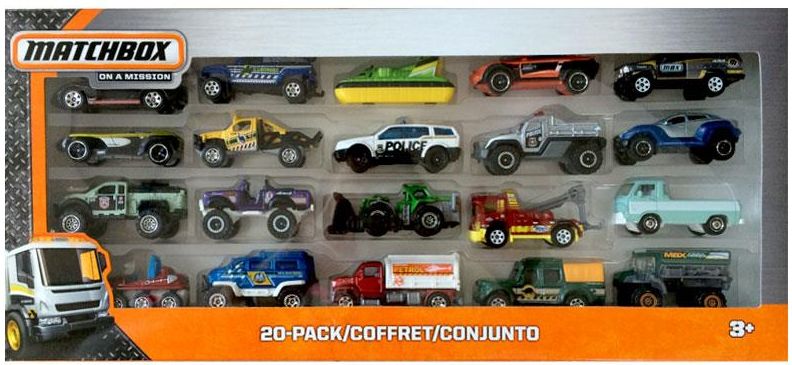 Mattel Matchbox Resoraki Samochodziki 20 Pack (N5424) - Ceny i opinie ...