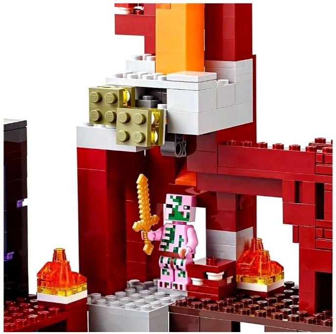 LEGO Minecraft 21122 Forteca Netheru - Ceny i opinie - Ceneo.pl
