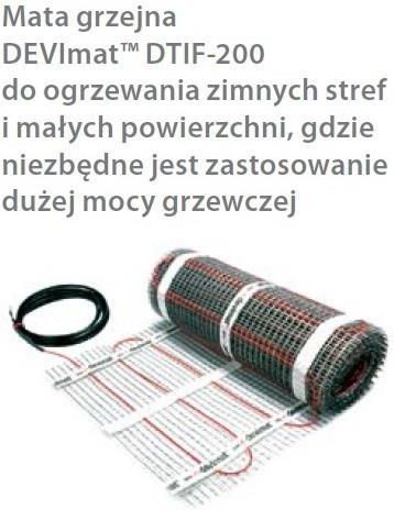 Ogrzewanie podłogowe Devi Mata Grzejna Devimat Dtif-200 845/4,3 + Devireg Touch (d207t) - Opinie ...