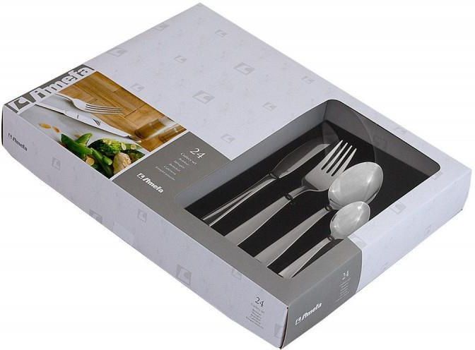 Amefa Basic Komplet Sztućców w Pudełku 24el Hotel Basic - Opinie i ...