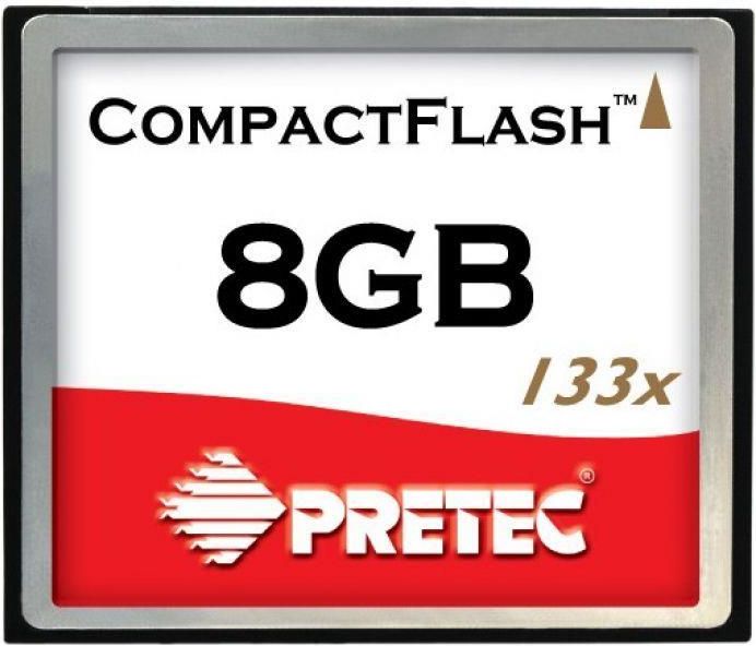Karta pamięci do aparatu Pretec CompactFlash 8GB x133 (PCCF8GB) - Ceny ...