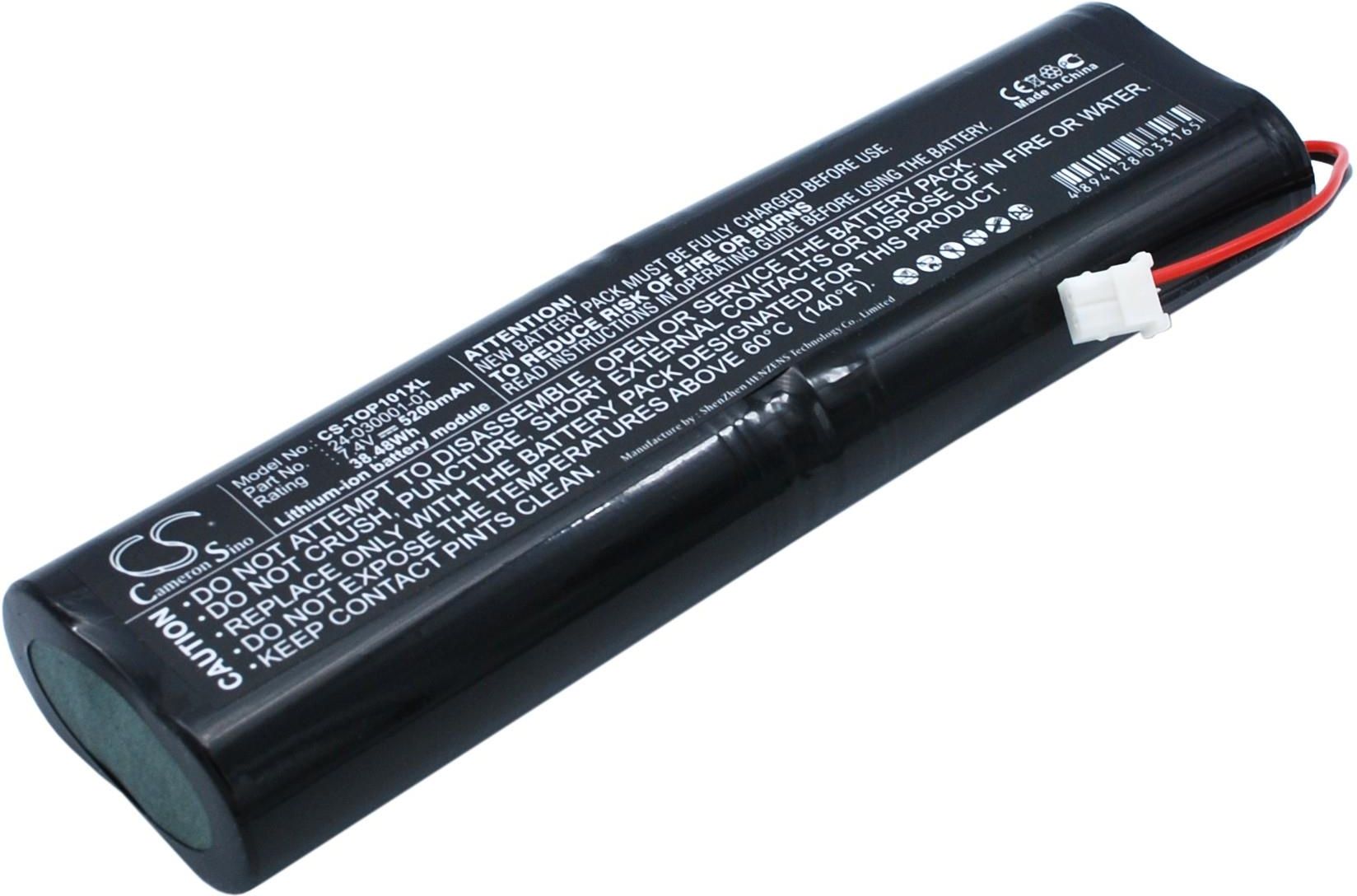 Cameron Sino Topcon Hiper Ga 24-030001-01 5200mAh 38.48Wh Li-Ion 7.4V ...