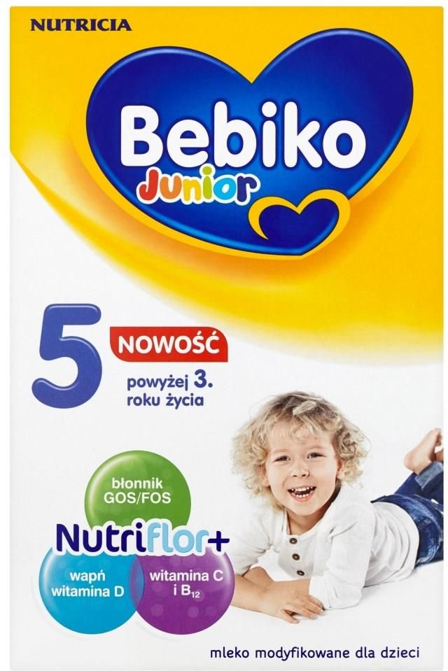Bebiko Junior 5 Nutriflor Plus 350g - Ceny i opinie - Ceneo.pl