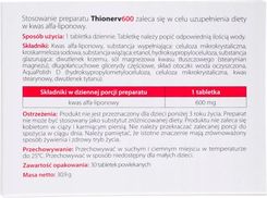 Thionerv 600 30 tabl. - Opinie i ceny na Ceneo.pl