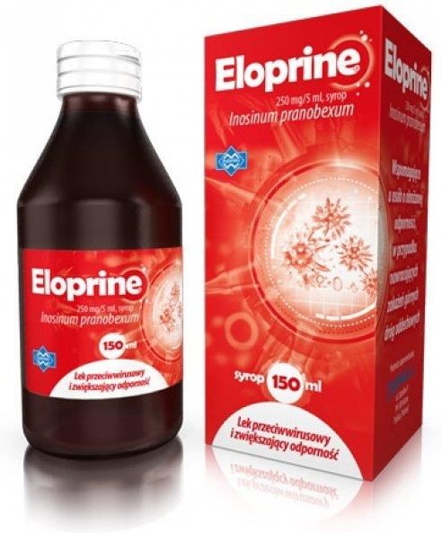 Eloprine Syrop 250mg/5ml 150ml - Opinie i ceny na Ceneo.pl