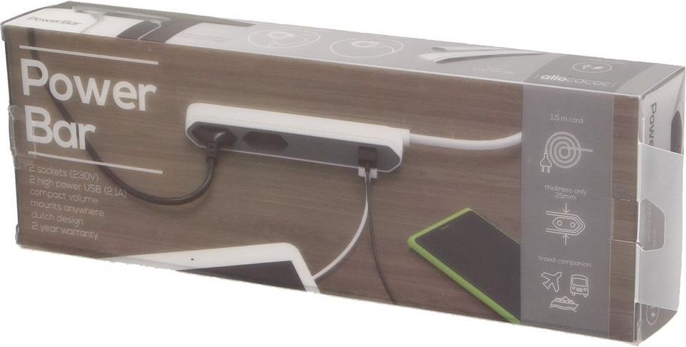 Listwa zasilająca Allocacoc PowerBar USB (9102/PB2SEU) - Opinie i ceny ...