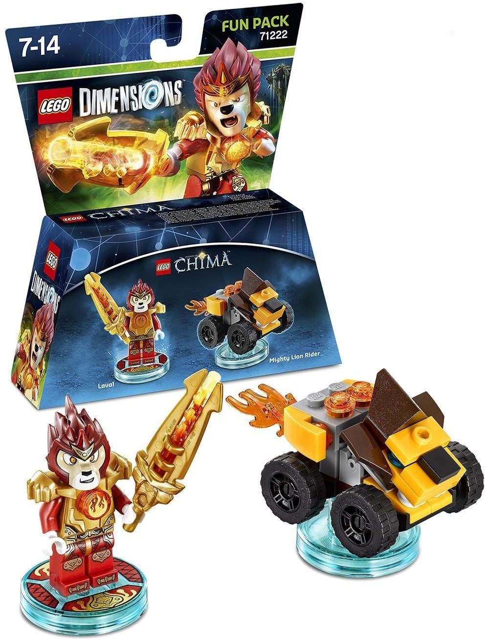 LEGO Dimensions Fun Pack LEGO Chima Laval - Ceny i opinie - Ceneo.pl