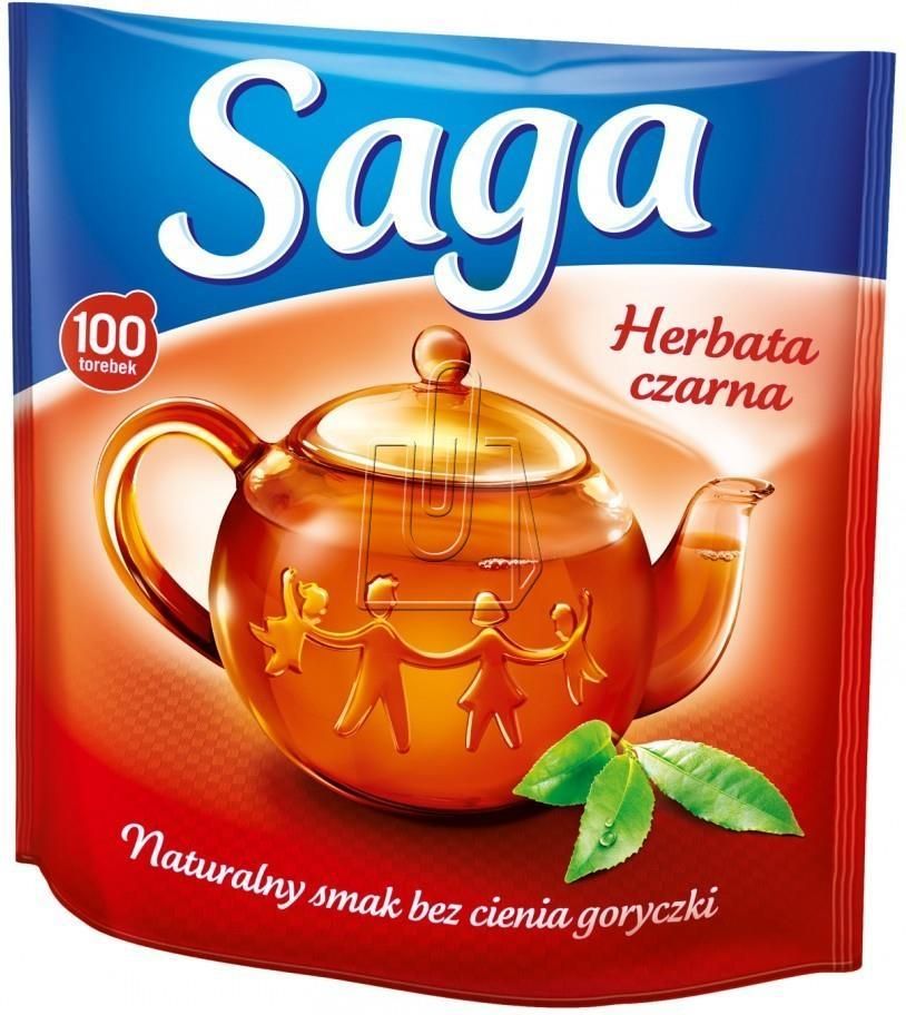 Herbata Saga Herbata Ekspresowa Saga 100 Torebek - Ceny i opinie - Ceneo.pl
