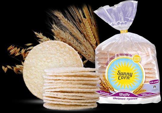 Wafle zbożowo-ryżowe graham 60g Sunny Corn - Ceny i opinie - Ceneo.pl